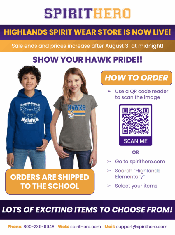 | Highlands Elementary PTA